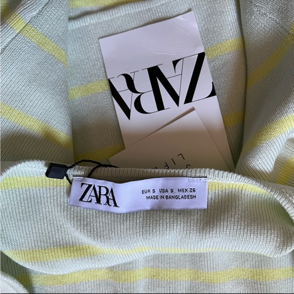 Zara | Tops | Zara Ribbed Top | Poshmark